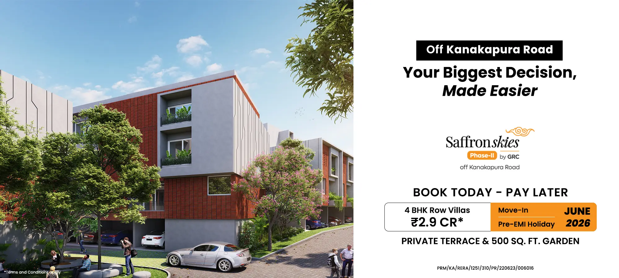 3 & 4 BHK Villaments and Villas by GRC Infra